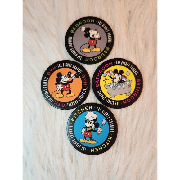 Disney | Toys | Mickey Mouse Disney Channel Vintage Pogs | Poshmark